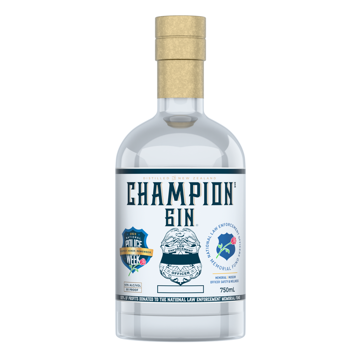 Championz Gin Hero's Edition 2025 – Golden-Bay-Distillery