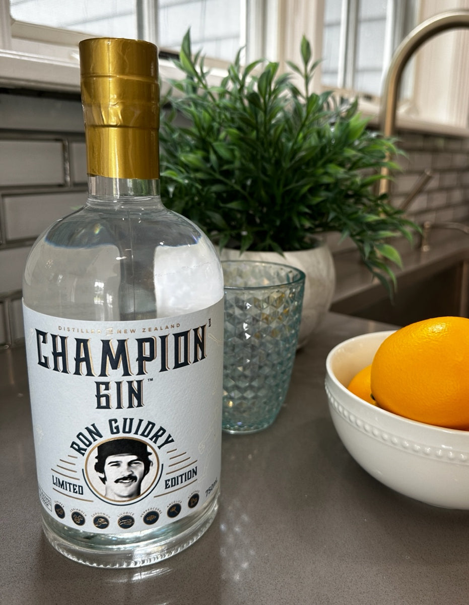 Ron Guidry Limited edition Championz Gin – Golden-Bay-Distillery